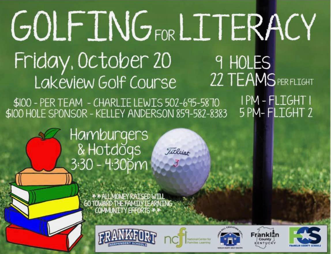 GOLFING FOR LITERACY – Thorn Hill Education Center